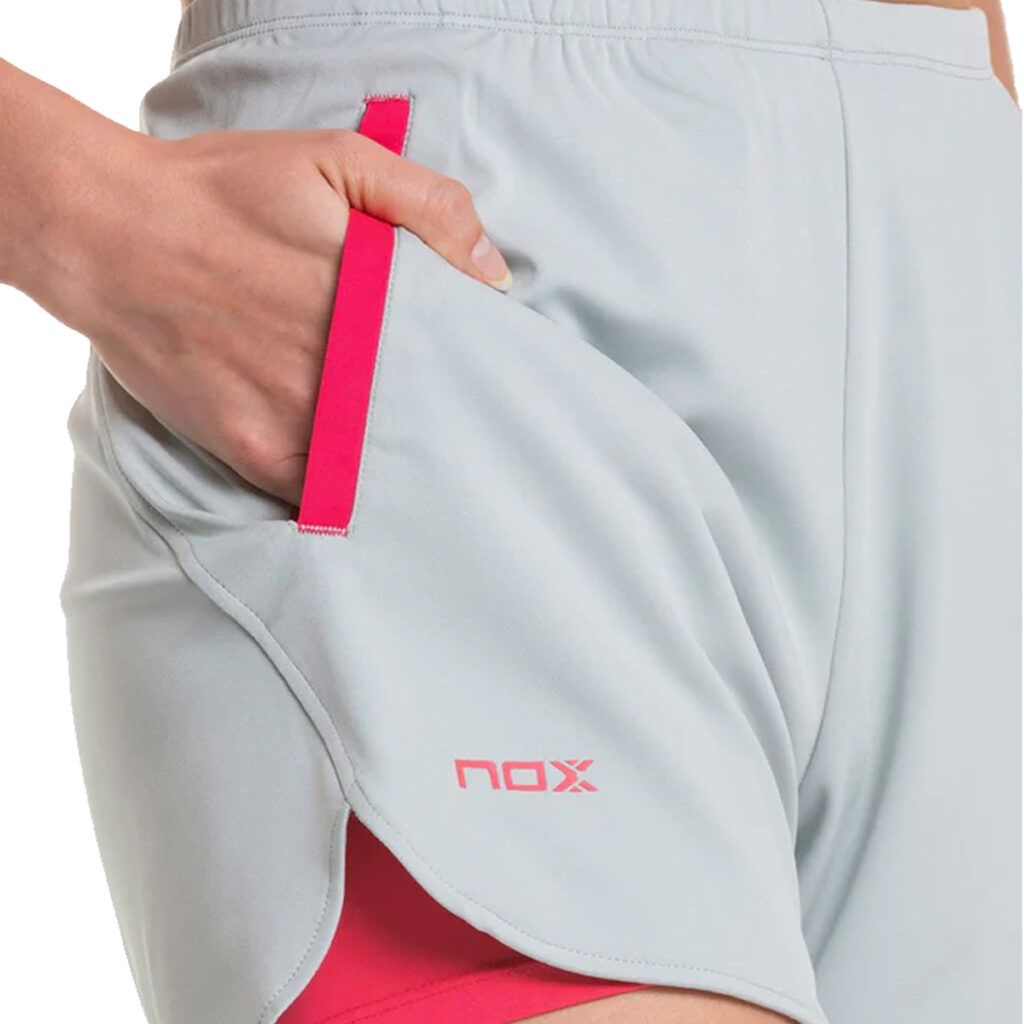 Nox Short Pro - Light Grey - Padel Life