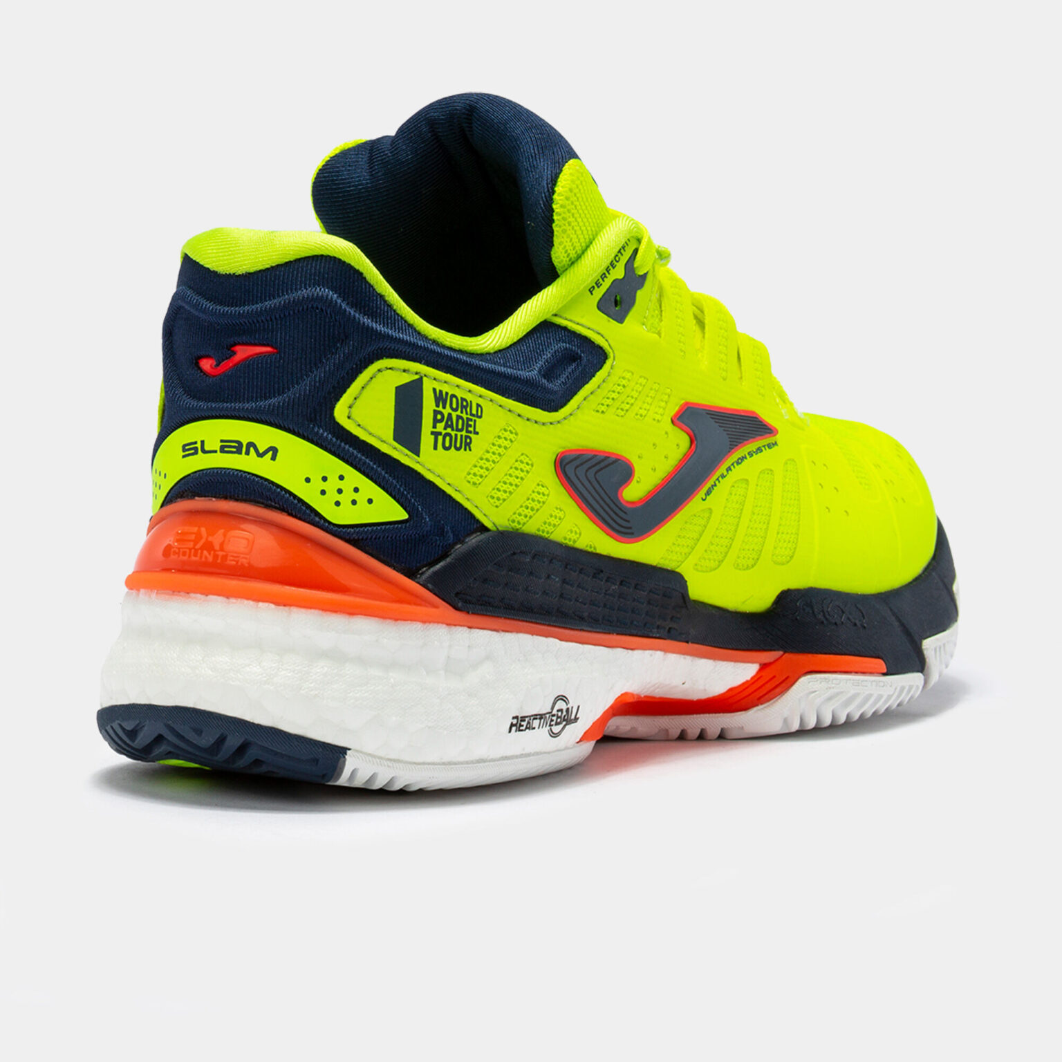 Joma Shoes T.Slam 2209 - Fluor Yellow - Padel Life