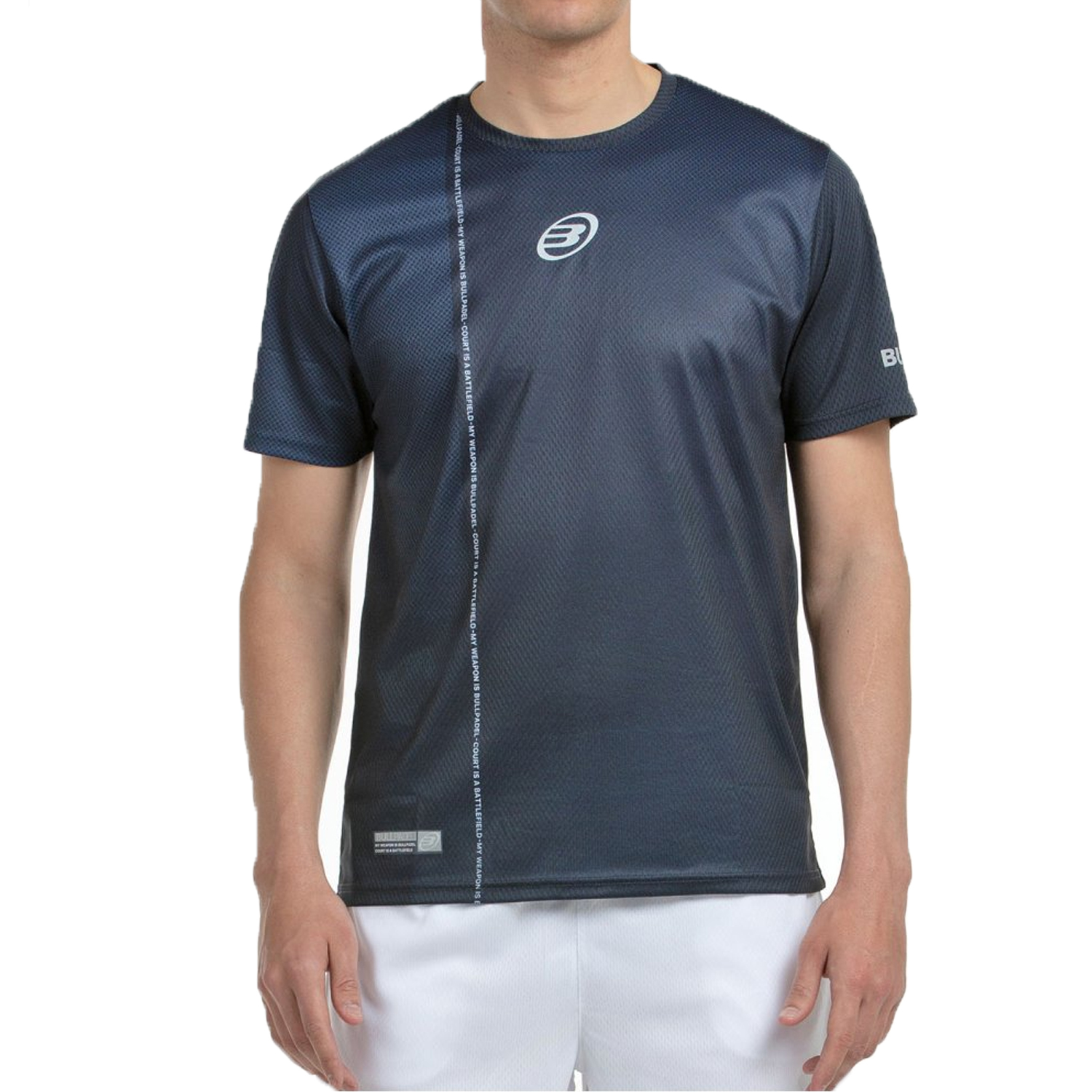 Bullpadel T-shirt 25V Baten - Navy Blue - Padel Life